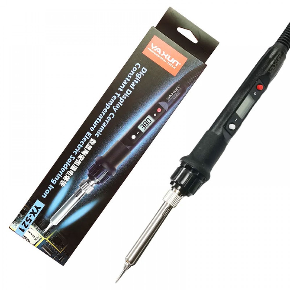 هویه یاکسونYX-521 خرید | مشخصات | قیمت هویه سرامیکی متغیر 80W با نمایشگر دیجیتال