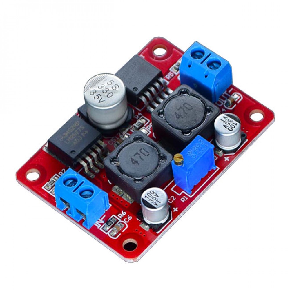 خرید | مشخصات | قیمت ماژول مبدل ولتاژ بوست و باک LM2596 و LM2577 ...