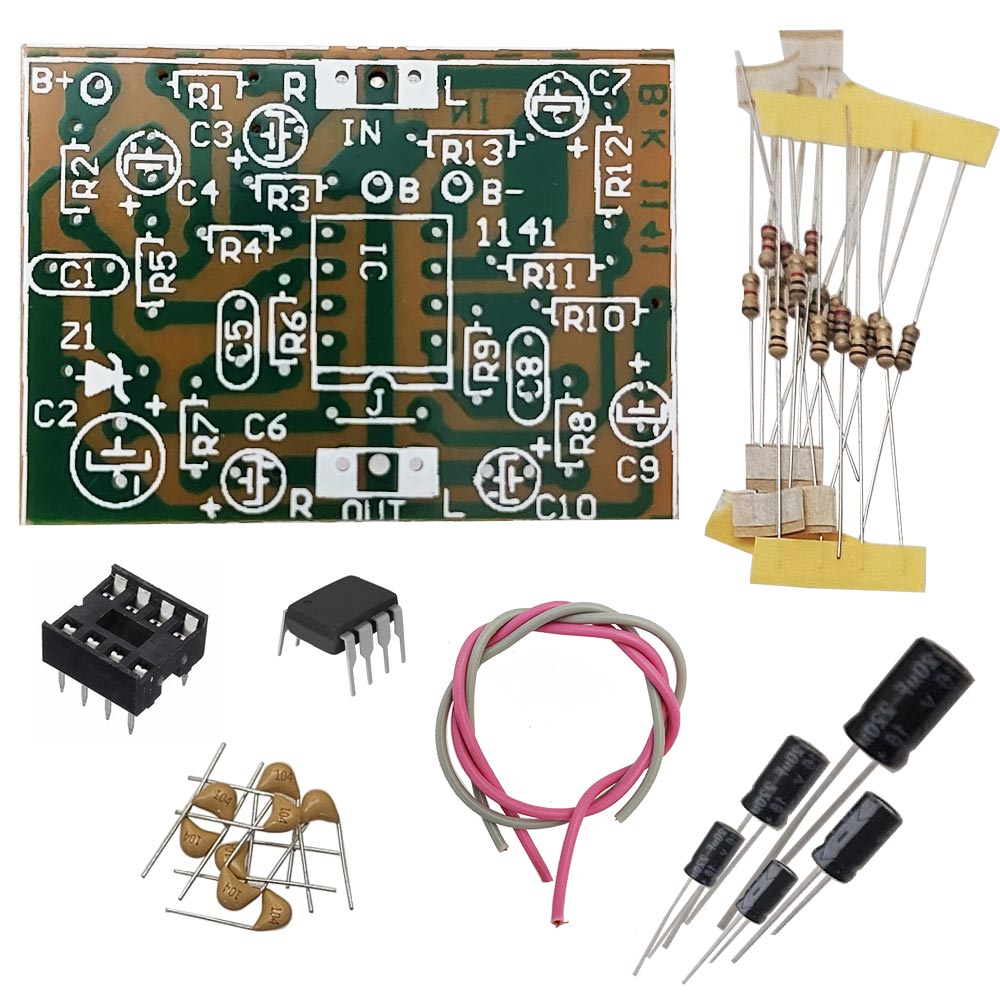 خرید | مشخصات | قیمت کیت پری آمپلی فایر استریو حرفه ای همه کاره